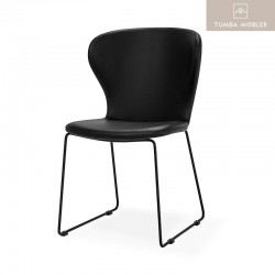 Wing stol svart / svart - Tumba Möbler