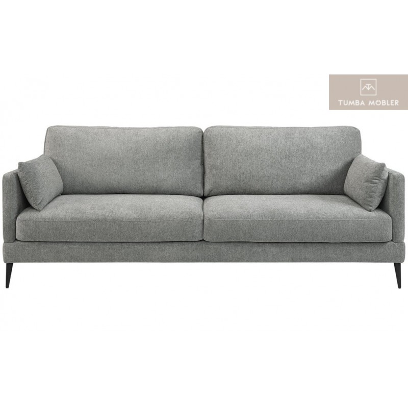 Andorra soffa true grey tyg - Artwood - Tumba Möbler